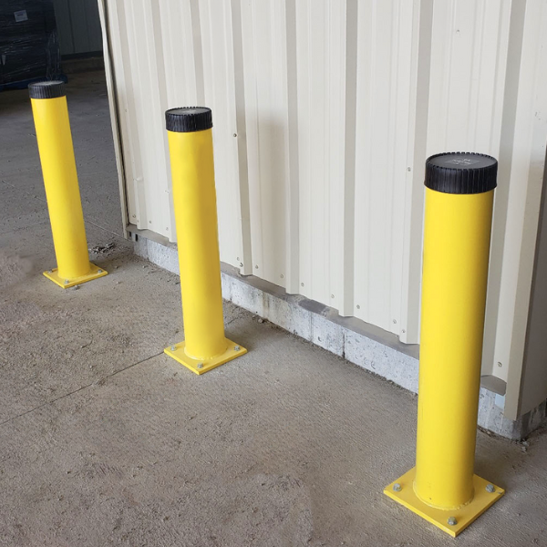 Steel Bollards | Steel Pipe Bollards | Heartland Steel Products
